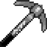 B & W Pickaxe - Official PickCrafter Wiki