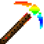 Rainbow Pickaxe - Official PickCrafter Wiki