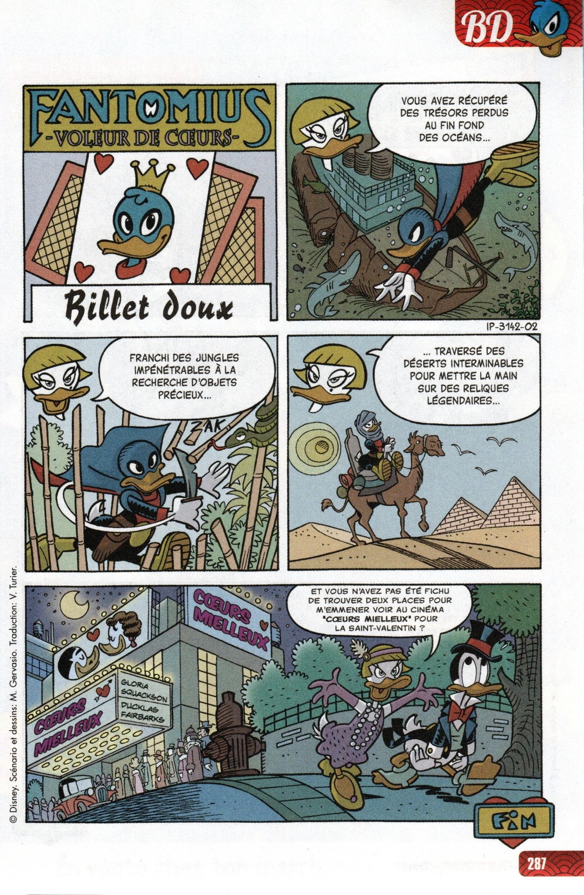 Billet doux | Picsou Wiki | Fandom