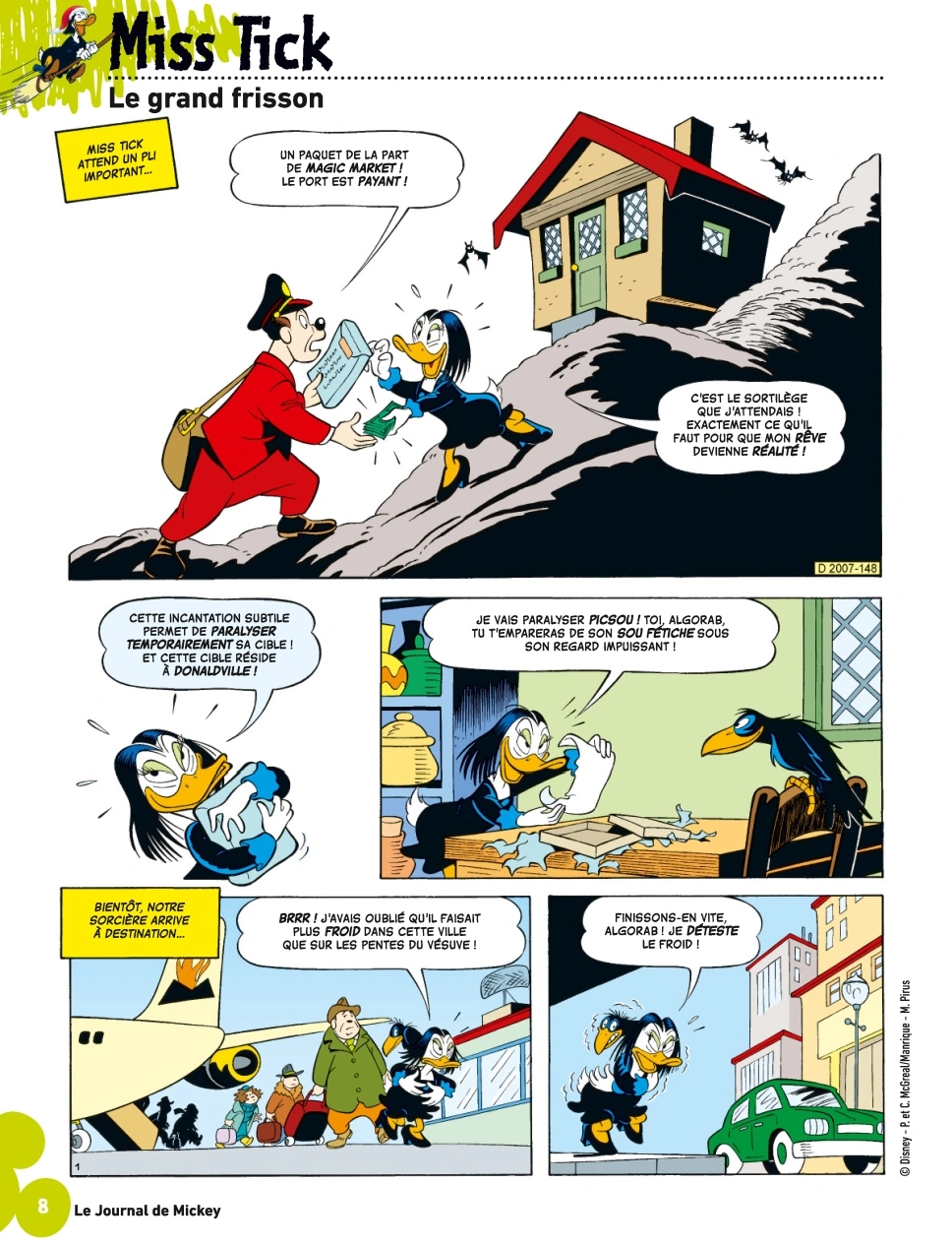 Le grand frisson | Picsou Wiki | Fandom