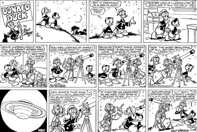 L'astronomie selon Donald Dingue | Picsou Wiki | Fandom