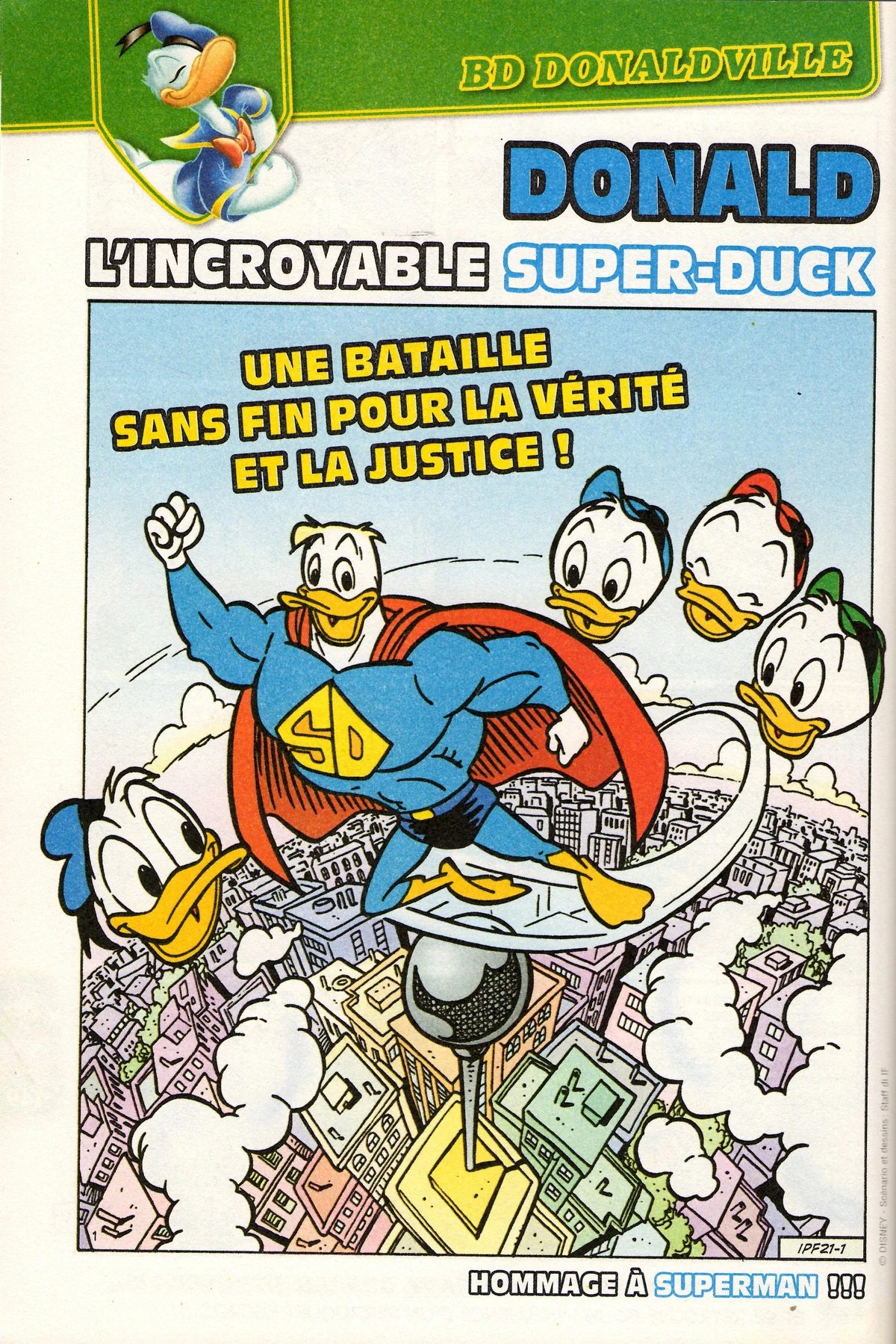 L'incroyable Super-Duck | Picsou Wiki | Fandom