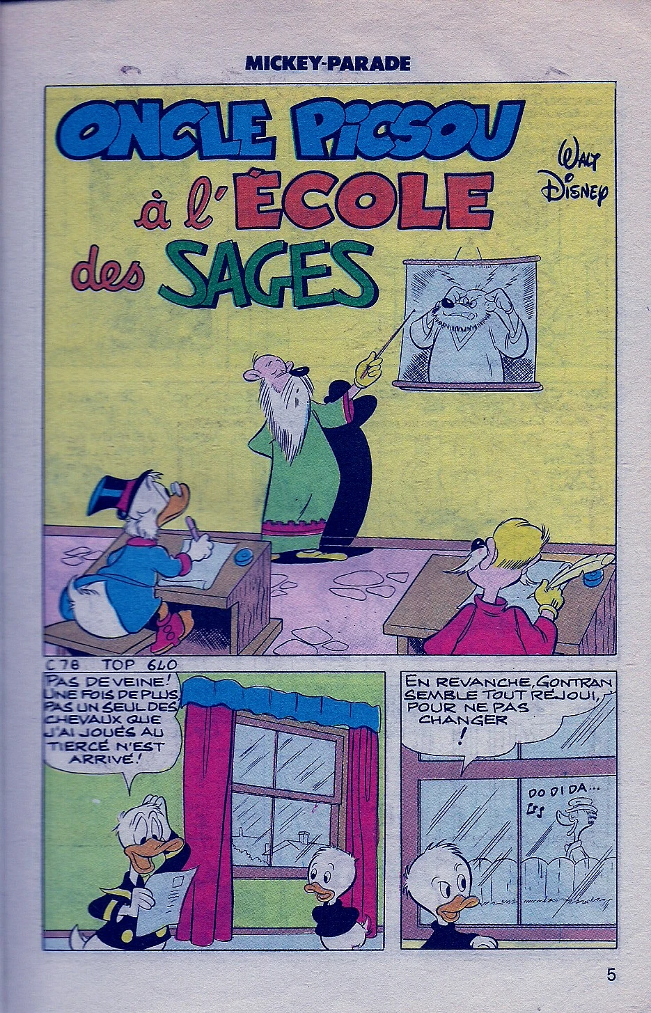 Oncle Picsou à l'école des sages | Picsou Wiki | Fandom