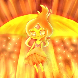 Adventure Time Flame Princess Chibi