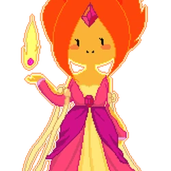 Chibi Adventure Time Flame Princess