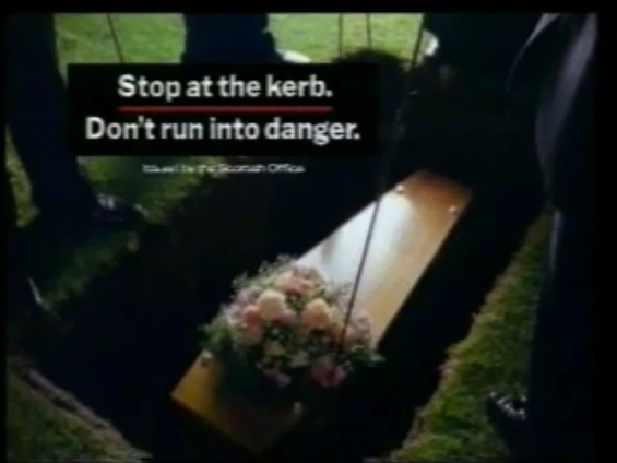 Stop at the Kerb, Don't run into Danger. | Public Information Film Wiki ...