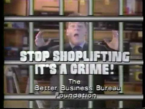 The Better Business Bureau Foundation - Stop Shoplifting (1988 ...