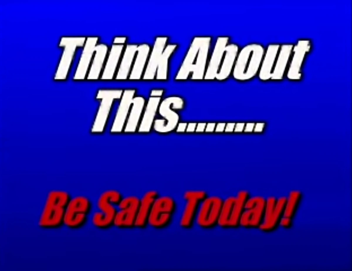 Think About This (United States, 1999) | Public Information Film Wiki ...