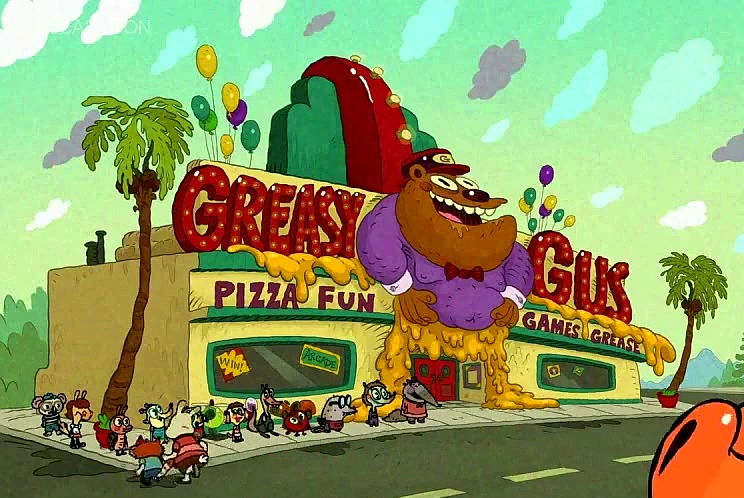 Greasy Gus | Pig Goat Banana Cricket Wiki | Fandom