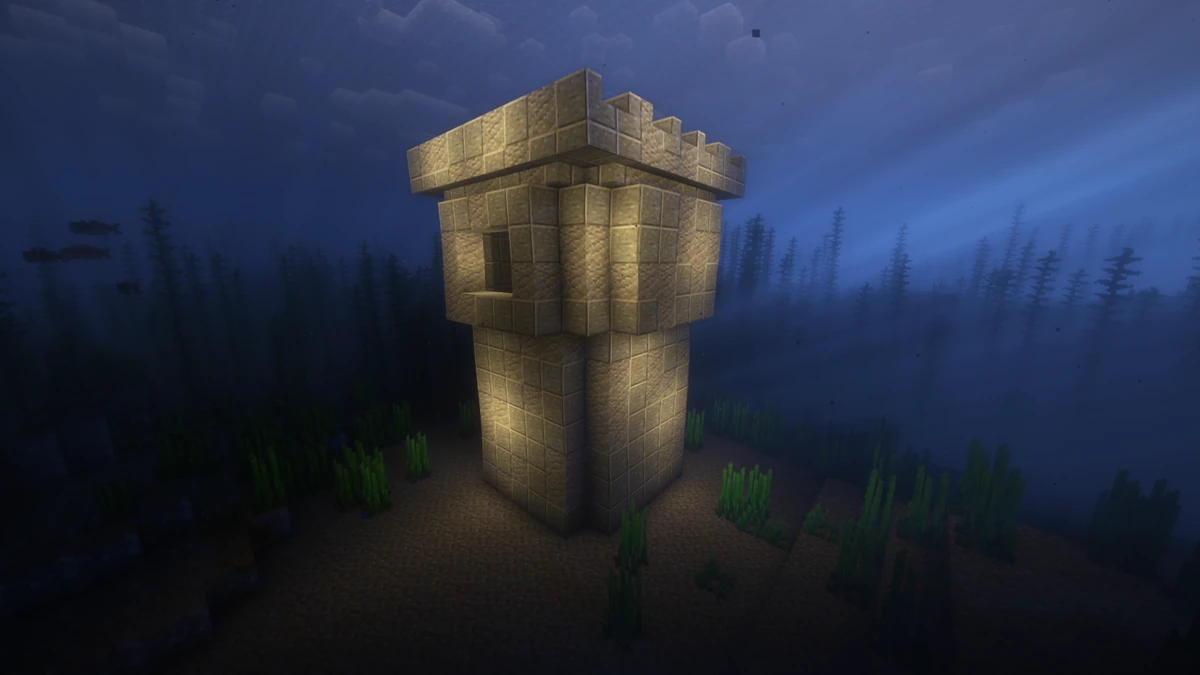 Ocean Ancient Andesite House | Piglet Structures Wiki | Fandom