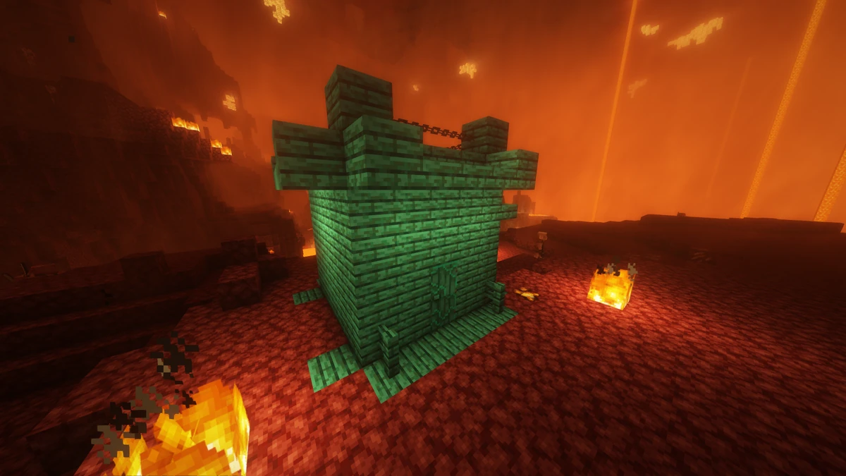 Nether Wasteland House | Piglet Structures Wiki | Fandom