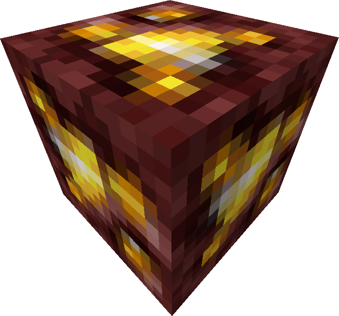 Rich Netherrack Gold Ore | Piglet Structures Wiki | Fandom