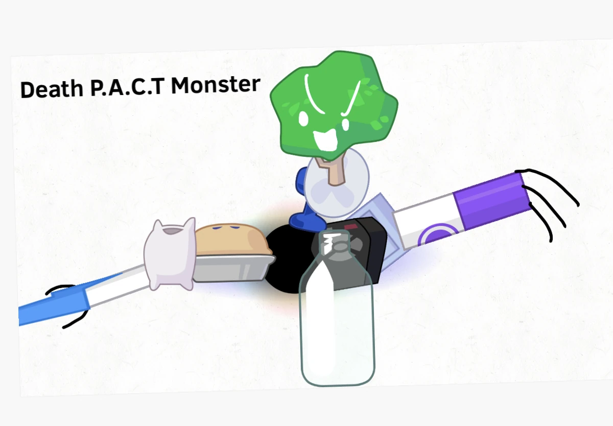 Death P.A.C.T Monster | Battle for Dream Island Fanon Wiki | Fandom