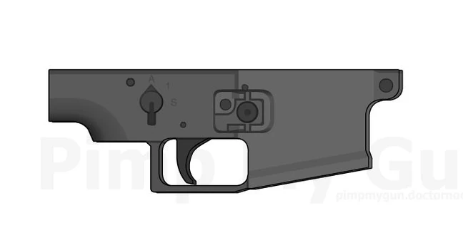 3D SCAR-L Lower Receiver | Pimp My Gun Wiki | Fandom