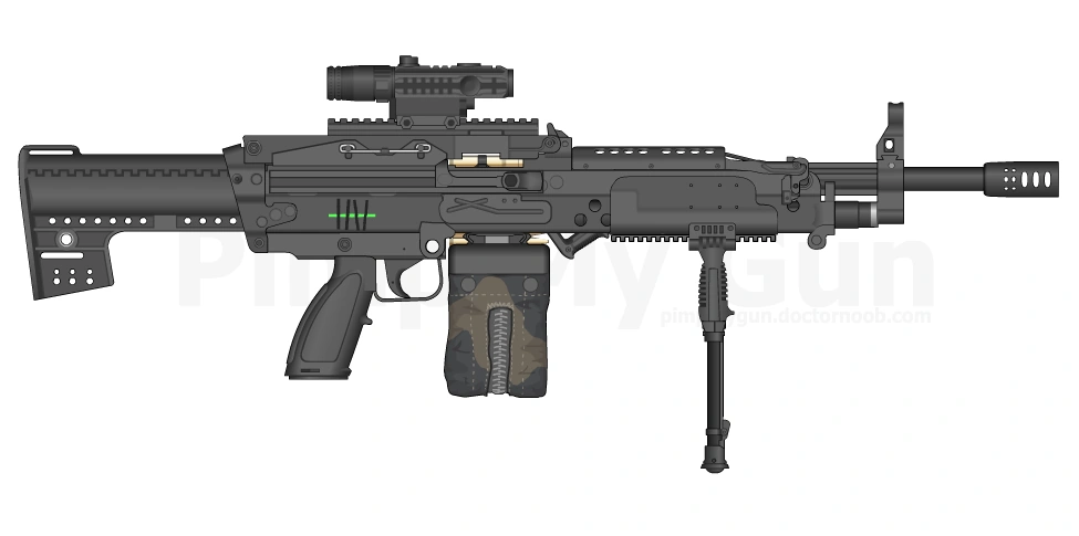 Mk. 50 Heavy Machine Gun | Pimp My Gun Wiki | Fandom