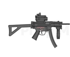 Heckler & Koch MP7K (Maschinenpistole Modell Sieben | Pimp My Gun Wiki ...