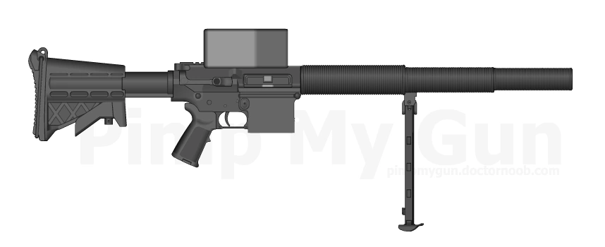 Modern day lewis-gun | Pimp My Gun Wiki | Fandom