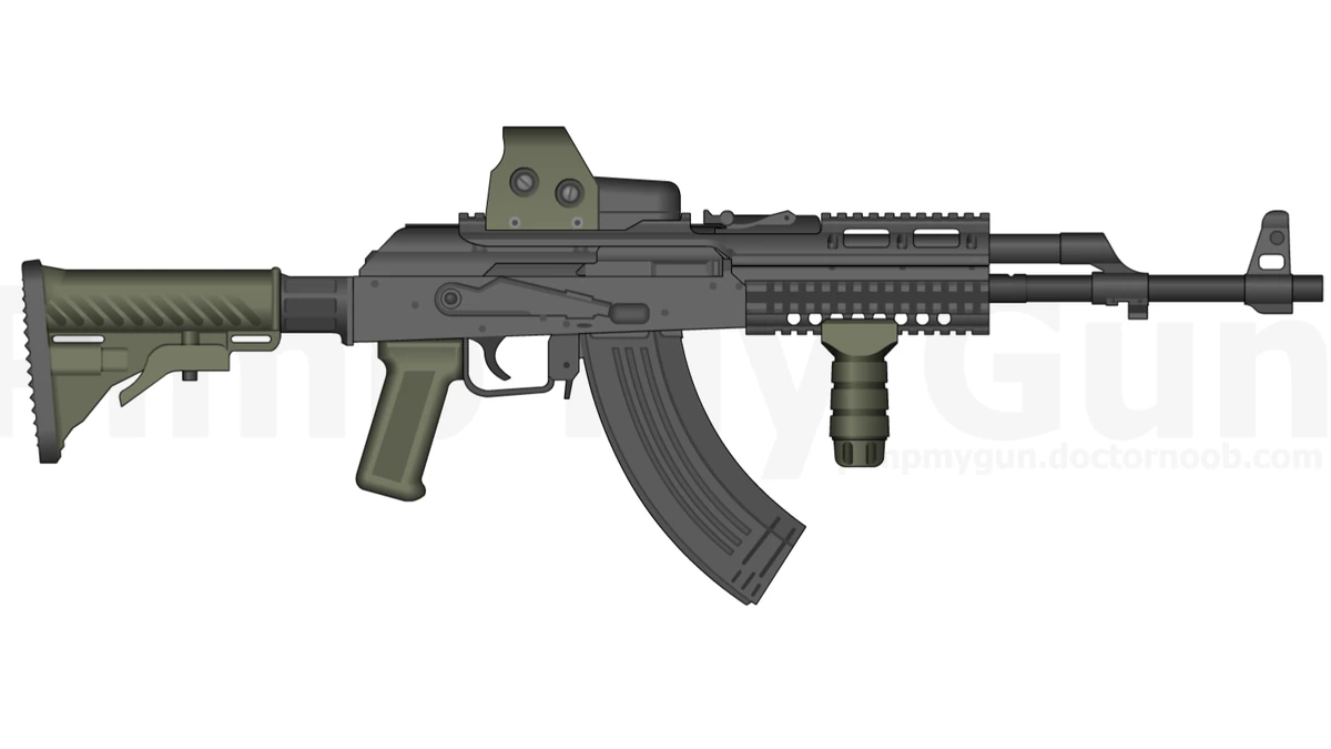Tactical AKM | Pimp My Gun Wiki | Fandom