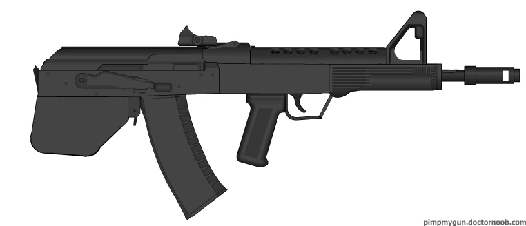 Fusil Bullpup Vepr