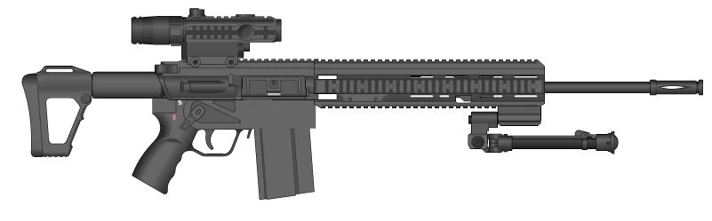 Marksman Select Fire Rifle | Pimp My Gun Wiki | Fandom