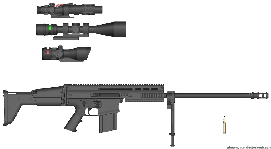 Customized SCAR Variants/Modifications (Thekilla) | Pimp My Gun Wiki ...