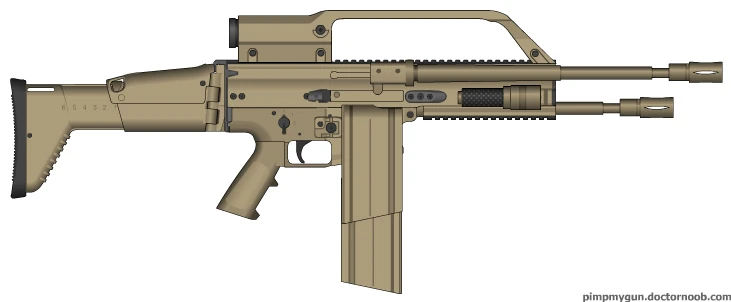 Scar-P LMG | Pimp My Gun Wiki | Fandom