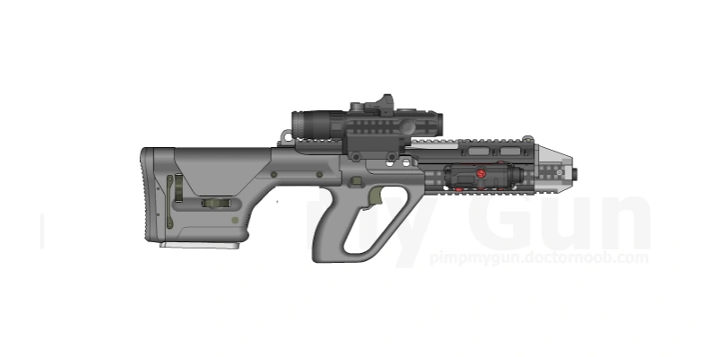 QUASAR X1 Advance Infantry Pulse Rifle | Pimp My Gun Wiki | Fandom