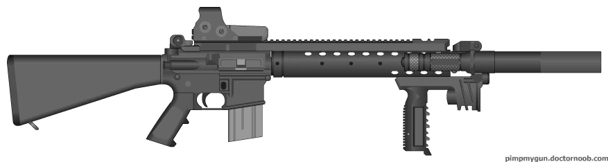 Mk.12 SPR E (Special Purpose Rifle Elite) | Pimp My Gun Wiki | Fandom