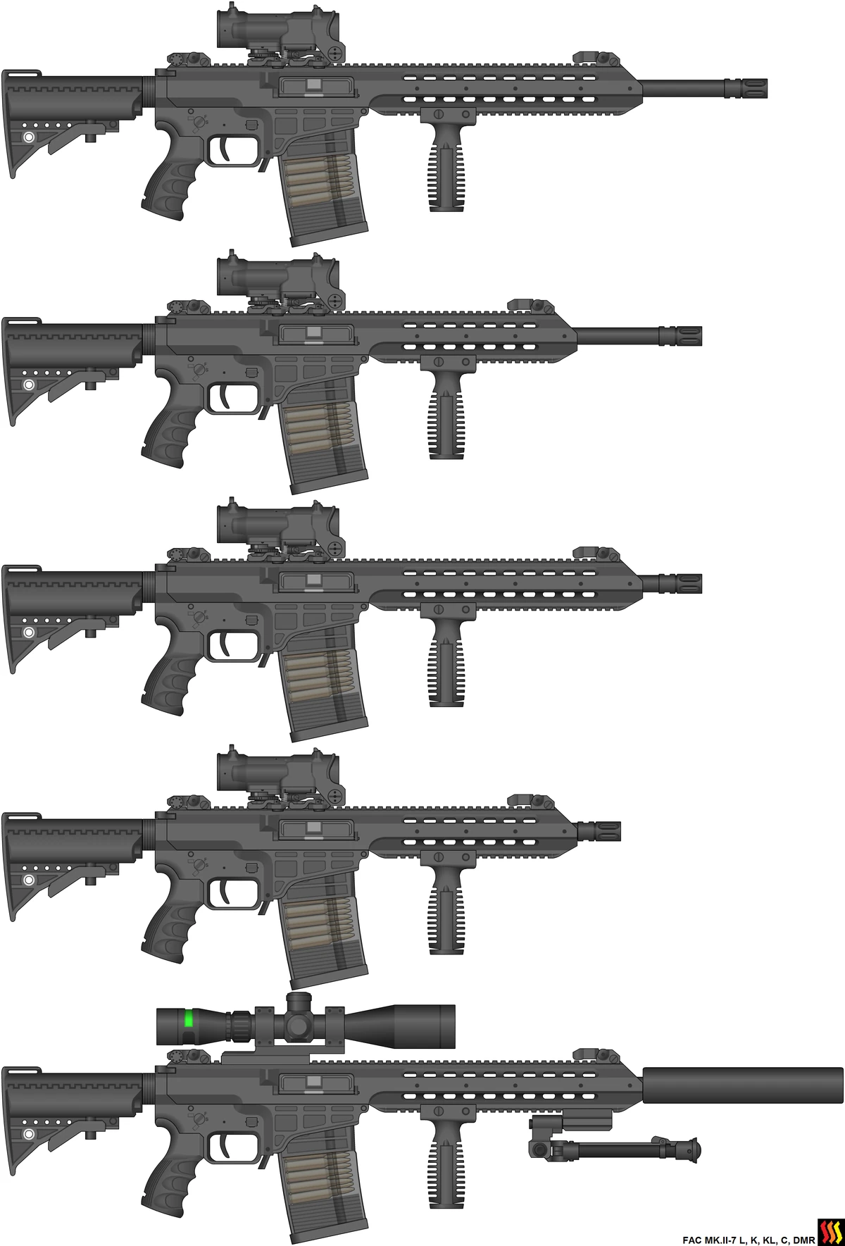 FAC Mk.II-7 Battlerifle | Pimp My Gun Wiki | Fandom