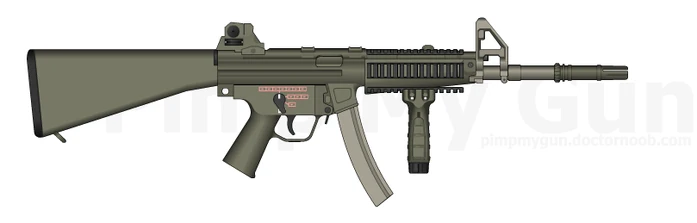 Heavily Modified MP5 | Pimp My Gun Wiki | Fandom