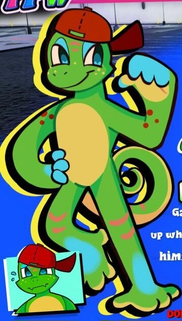 Gay Gecko | Piñata Puppy Wiki | Fandom