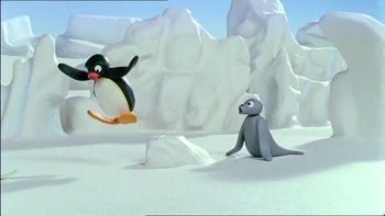 Flying and Snowball | Pingu Wiki | Fandom