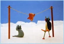 Pingu Plays Fish Tennis | Pingu Wiki | Fandom