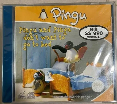 Pingu and Pinga Don't Want To Go To Bed (VCD) | Pingu Wiki | Fandom
