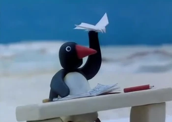Pingu and the Paper Plane | Pingu Wiki | Fandom