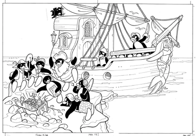 pingu coloring pages