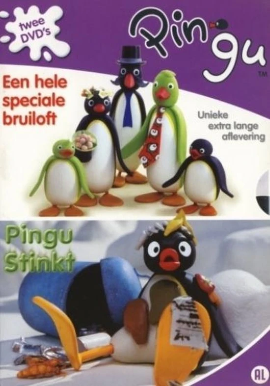 DVD Packs 2 (NL) - Een hele speciale bruiloft/Pingu Stinkt | Pingu Wiki ...