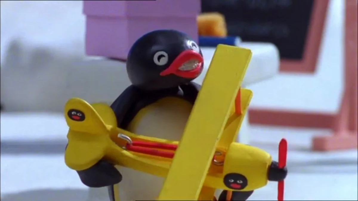 Pingu and the Rubberband Plane | Pingu Wiki | Fandom