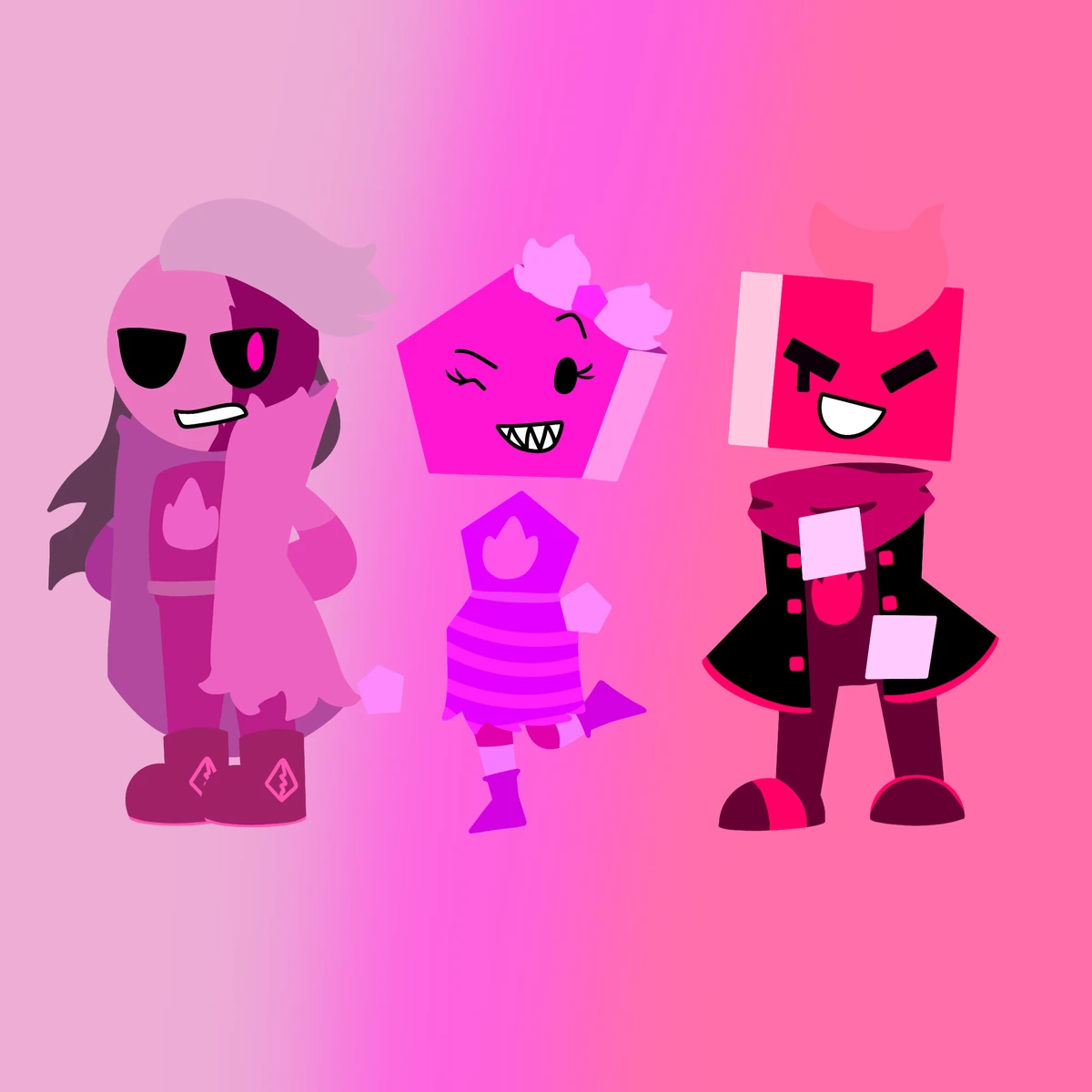 The corrupted Trio | Pink Corruption Fanon Wiki | Fandom