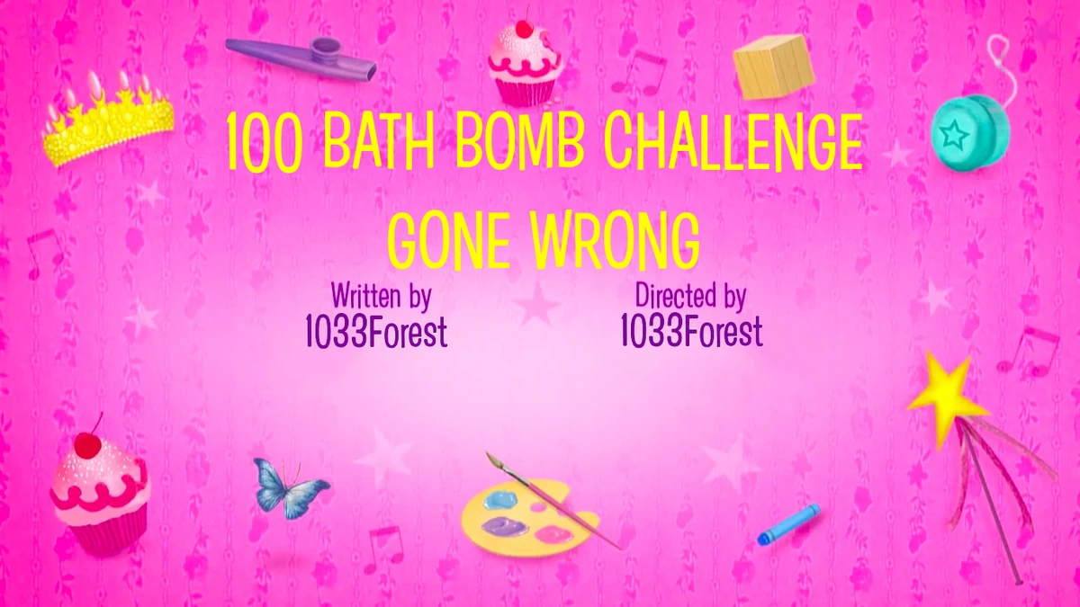 100 Bath Bomb Challenge Gone Wrong Pinkalicious And Peterrific Fanon