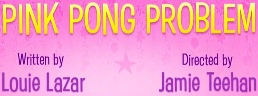 Pink Pong Problem | Pinkalicious Wiki | Fandom