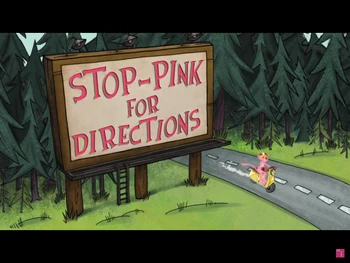 Stop-Pink for Directions | Pink Panther and Pals Wiki | Fandom