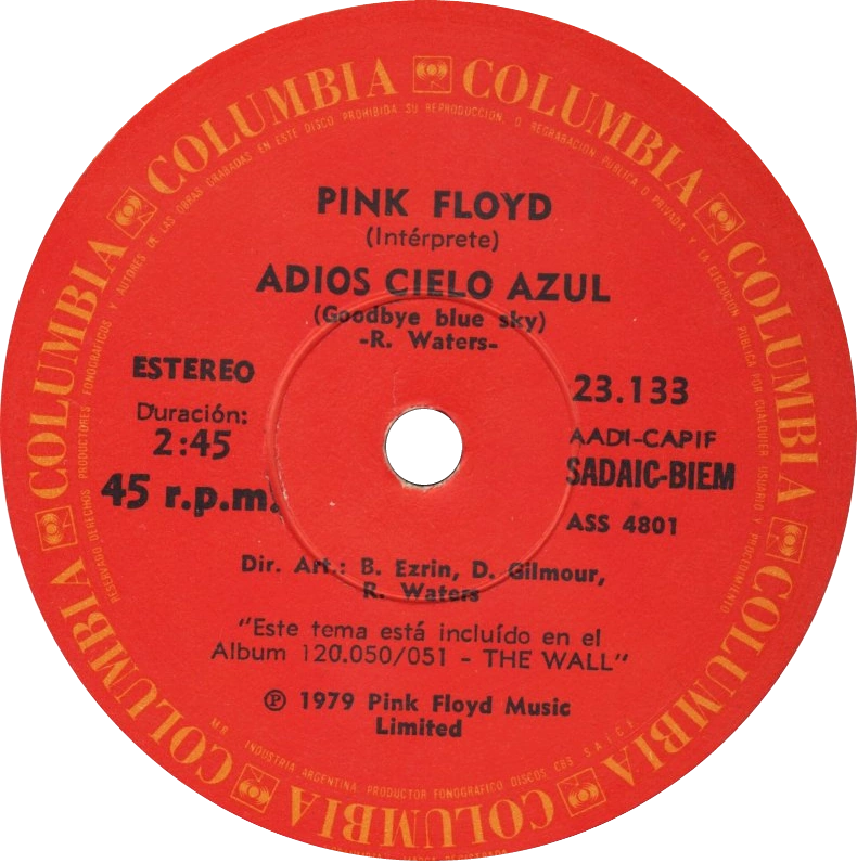 Goodbye Blue Sky | Pink Floyd | Fandom