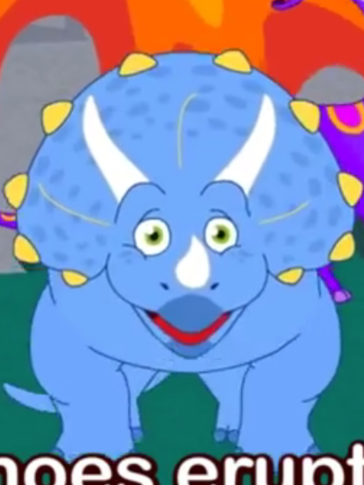 Blue Triceratops Pinkfong Dinoworld Wikia Fandom
