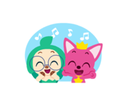 Pinkfong and Hogi - Cuter Together Stickers | PINKFONG Wiki | Fandom