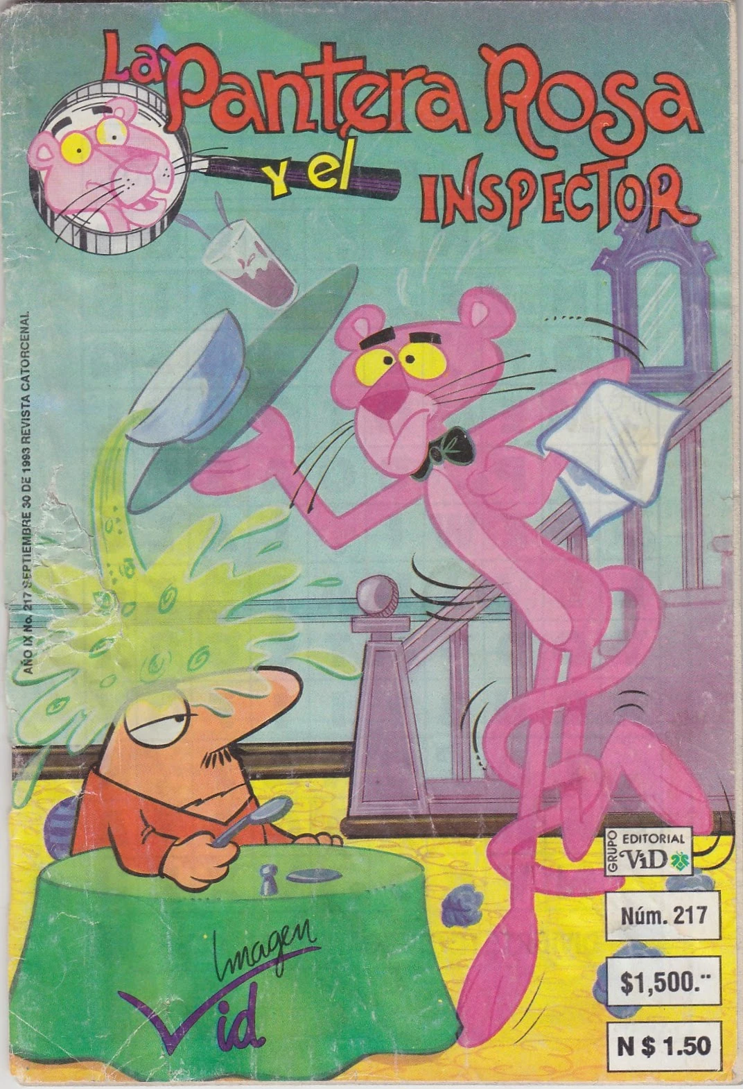 Editorial Vid - La Pantera Rosa vol 1 - 217 (Mexican Comic) | The Pink ...