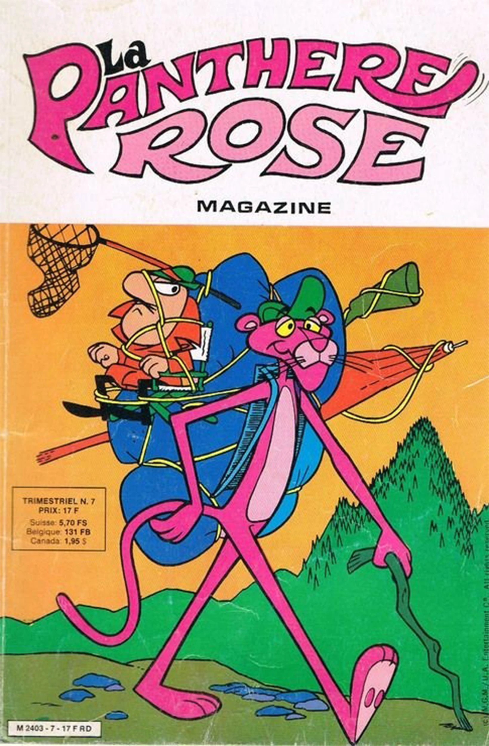 La Panthere Rose Magazine 7 | The Pink Panther Wiki | Fandom