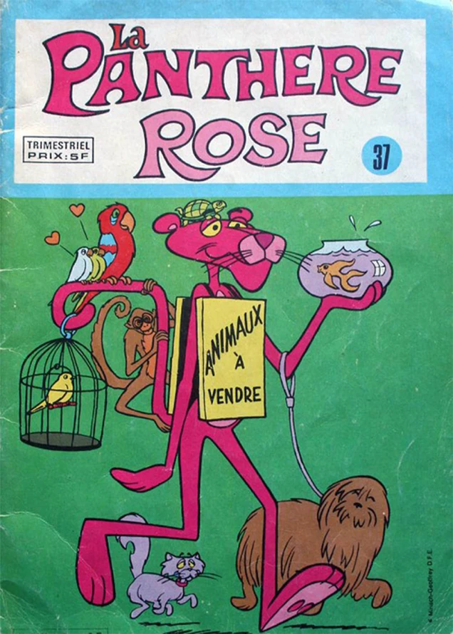 La Panthere Rose 37 | The Pink Panther Wiki | Fandom