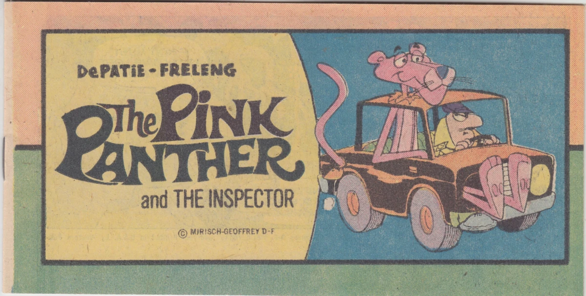 Pink Panther Mini Comic | The Pink Panther Wiki | Fandom