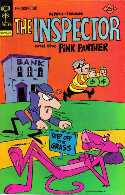 The Inspector 09 Gold Key | The Pink Panther Wiki | Fandom